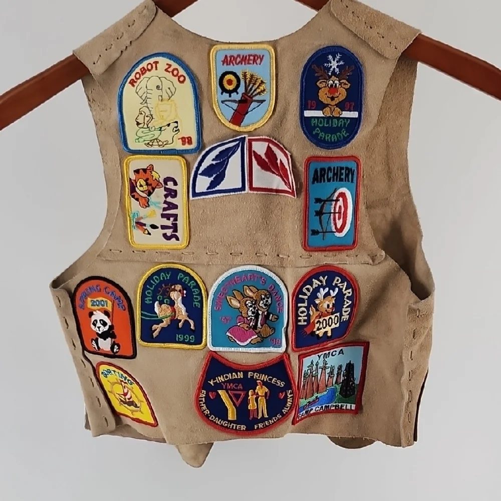 Jackets & Coats | Vintage 1997201 Ymca Indian Princess Guide Lrather ...